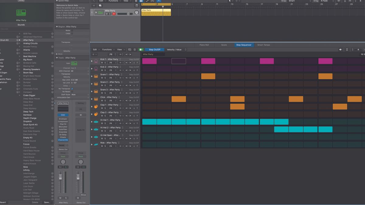 How to use Logic Pro X's new step sequencer to make a beat | MusicRadar