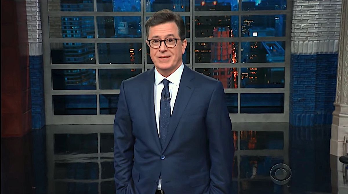 Stephen Colbert was intrigued by one particular leak from James Comey's ...
