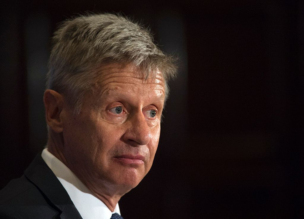It's official: Gary Johnson didn't qualify for the debate stage | The Week