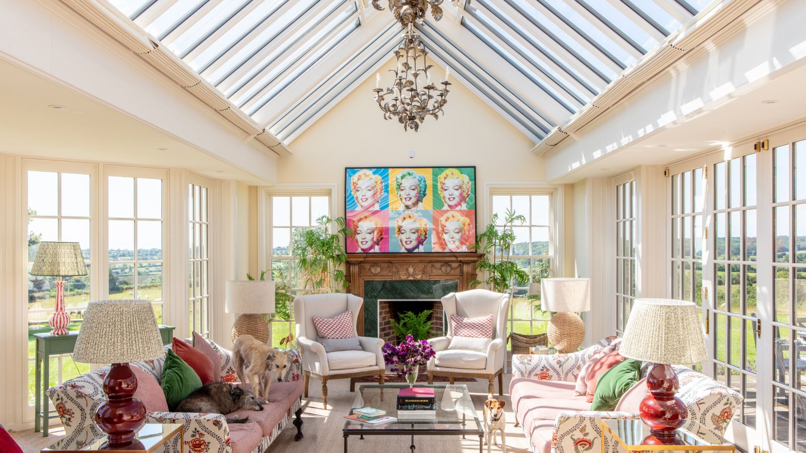 17 conservatory lighting ideas that balance light and shade | Homebuilding