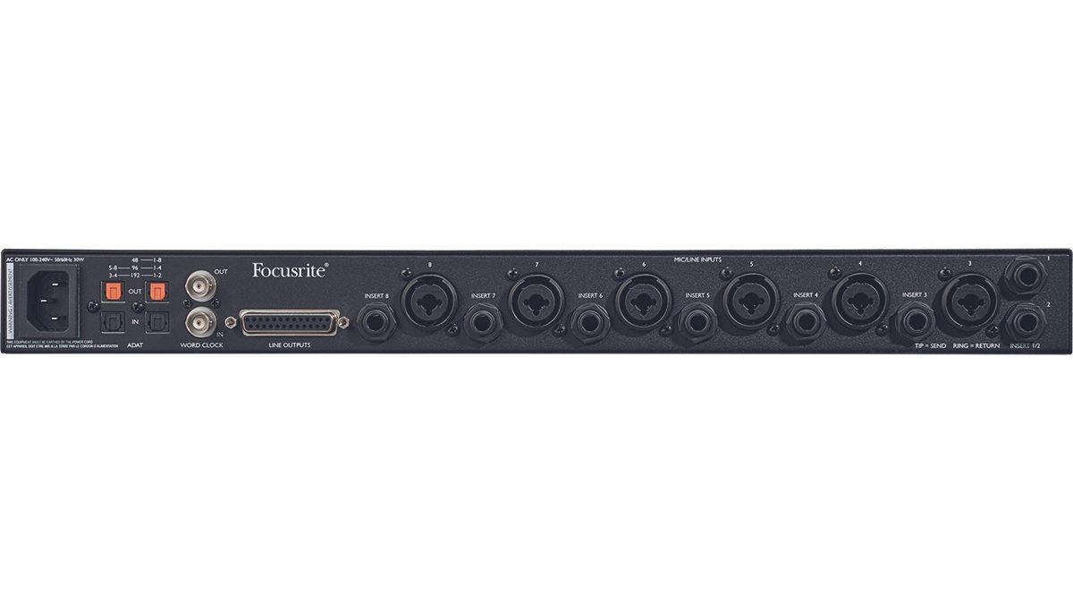 Focusrite Clarett+ OctoPre review | MusicRadar