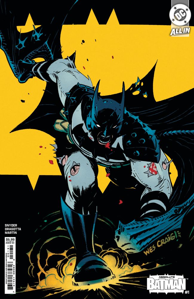 "He's the biggest Batman that we've ever seen." Scott Snyder and Nick ...