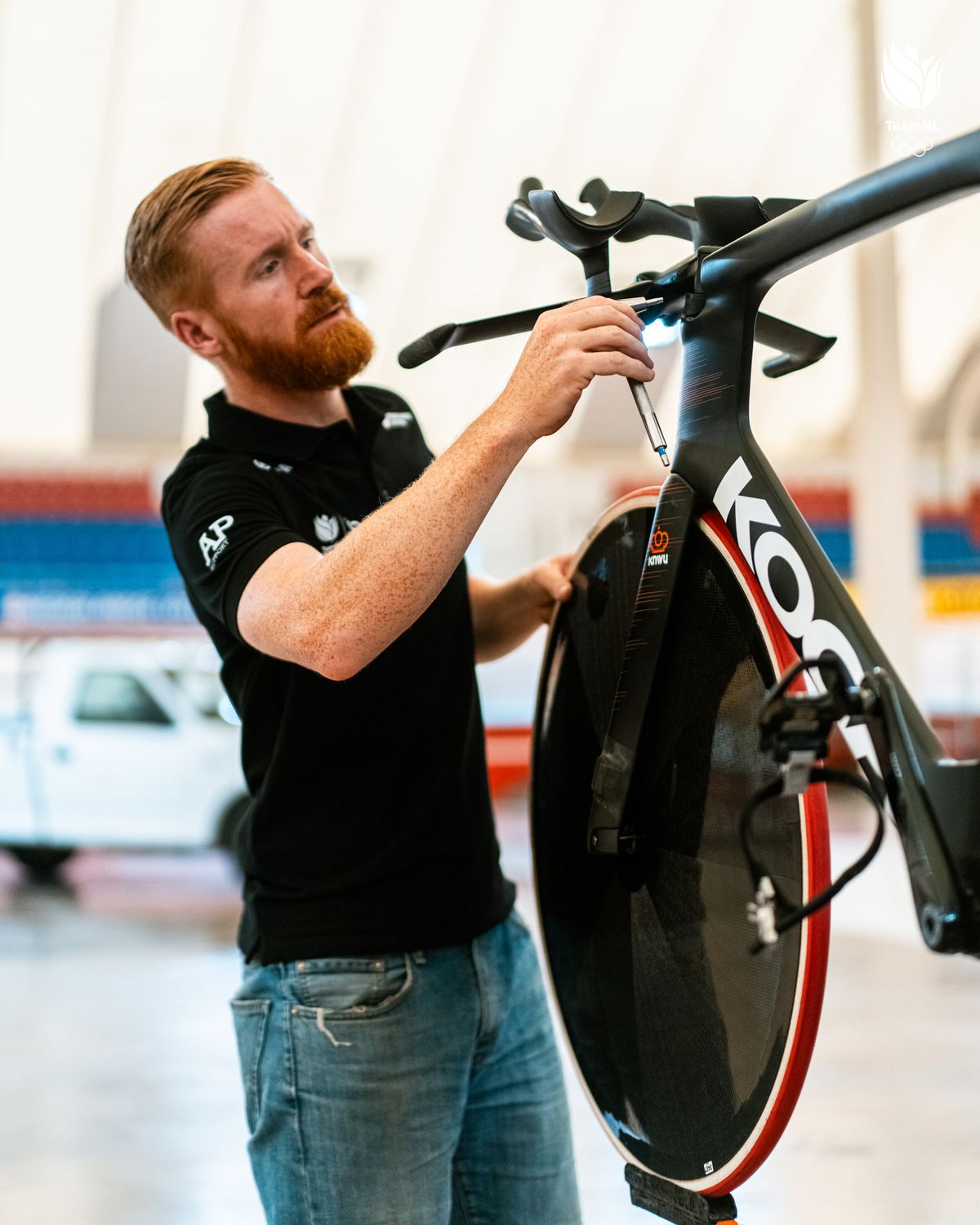 Jeffrey Hoogland bike check: The world record breaking Koga track bike ...