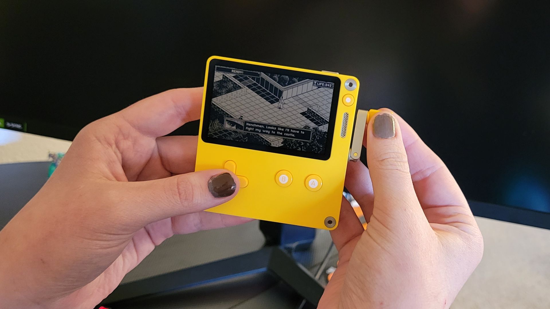 Playdate Review Tiny Mighty Unfussy Fun Gamesradar