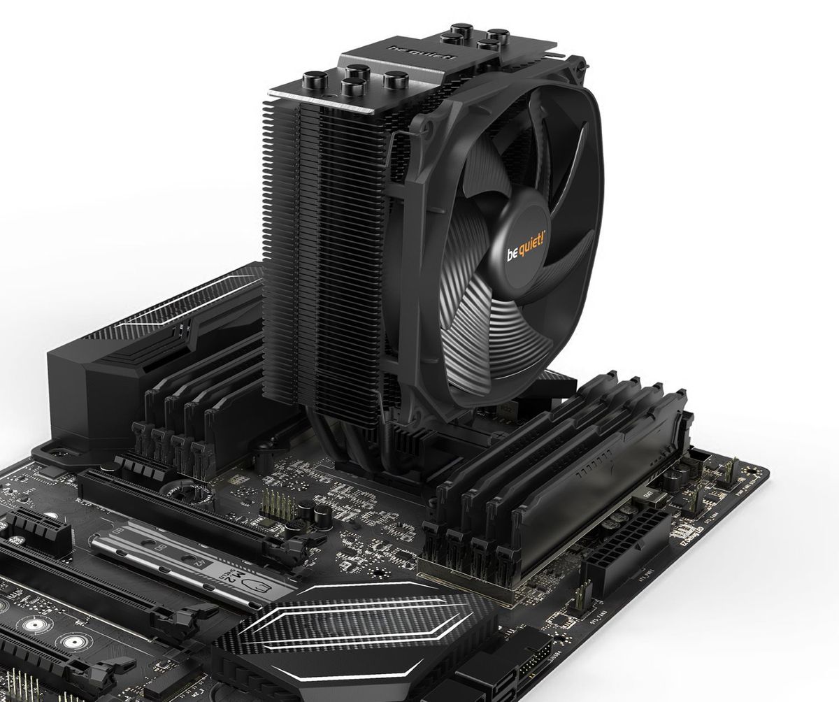 be quiet! Teases Skinny and Quiet 180W Capacity CPU Cooler | Tom's Hardware
