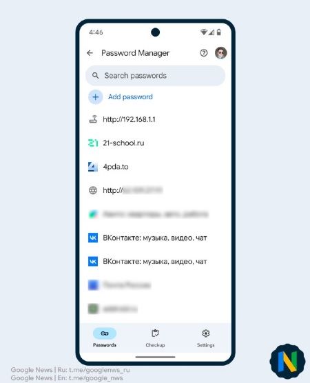 A Google Password Manager redesign is on the way with a navigational ...