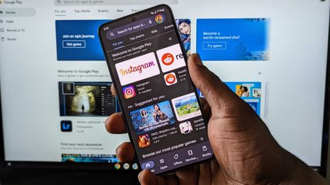 How to search for apps and games by device on Google Play Store ...