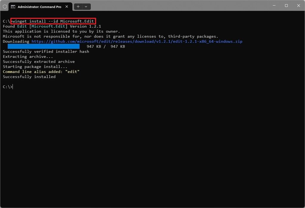 How to edit text files directly from Command Prompt and PowerShell on ...