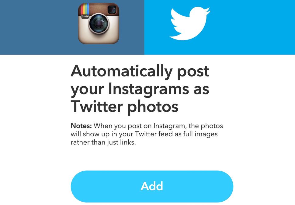 How to automatically post your Instagram photos as Twitter photos ...