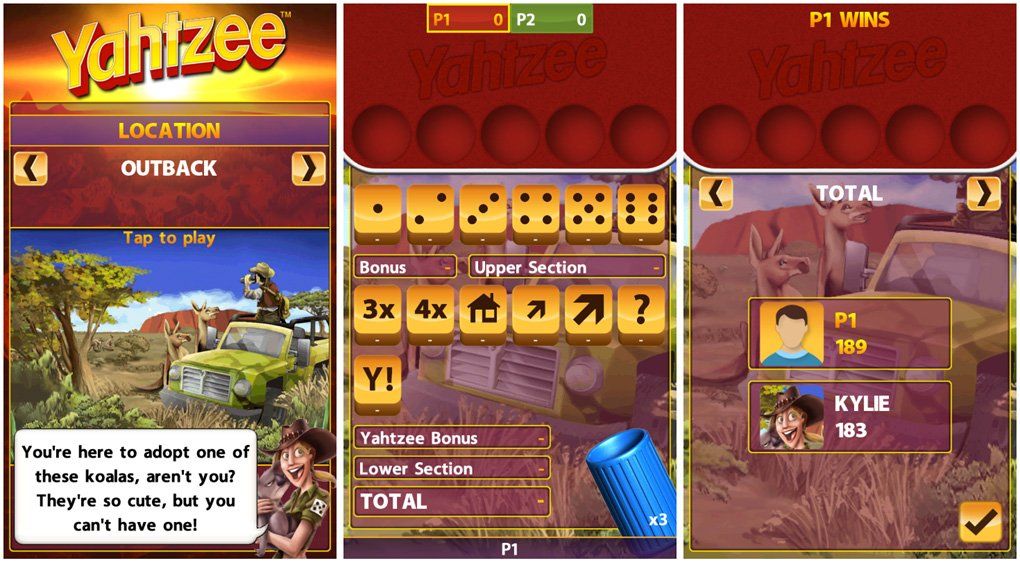 Yahtzee, an Xbox Windows Phone game that's a great way to pass the time ...