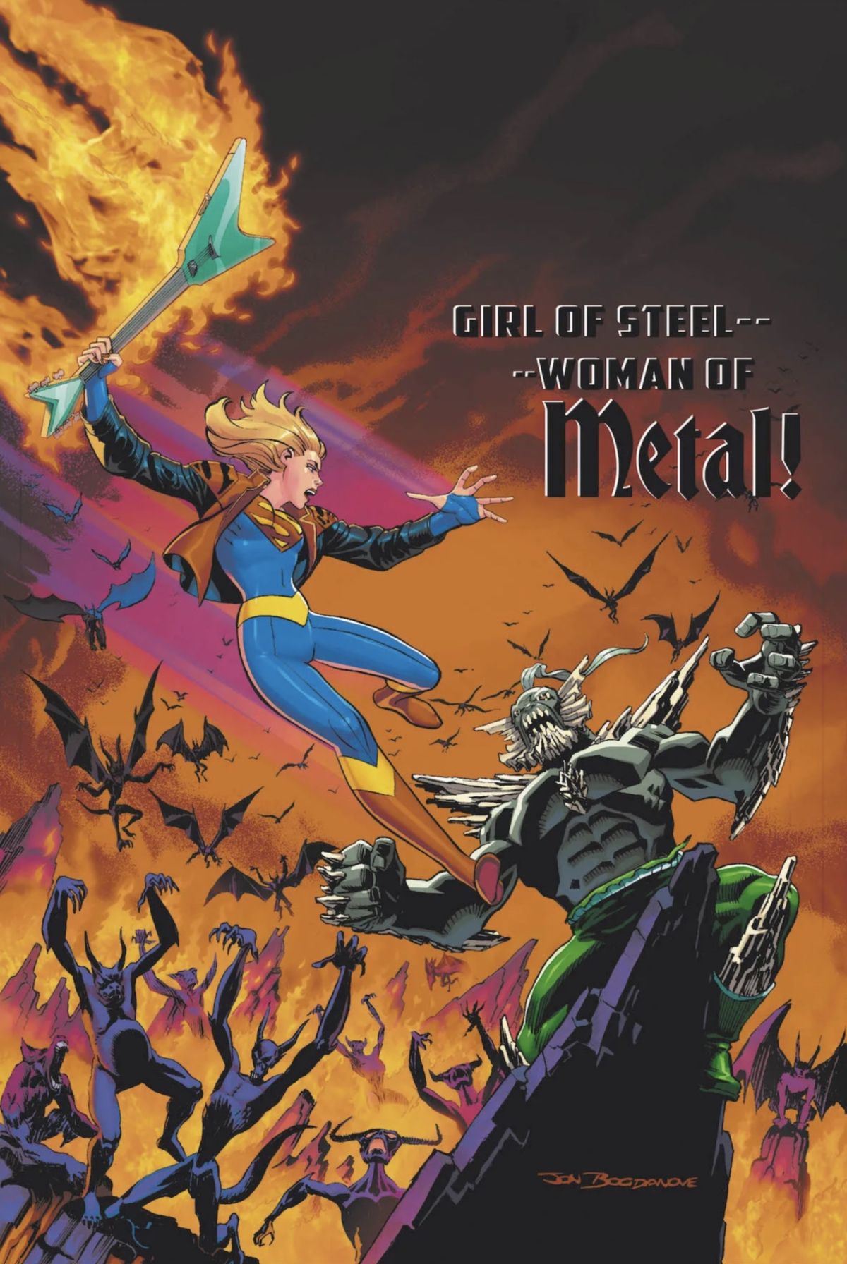 Doomsday returns to fight Supergirl and Martian Manhunter this summer ...