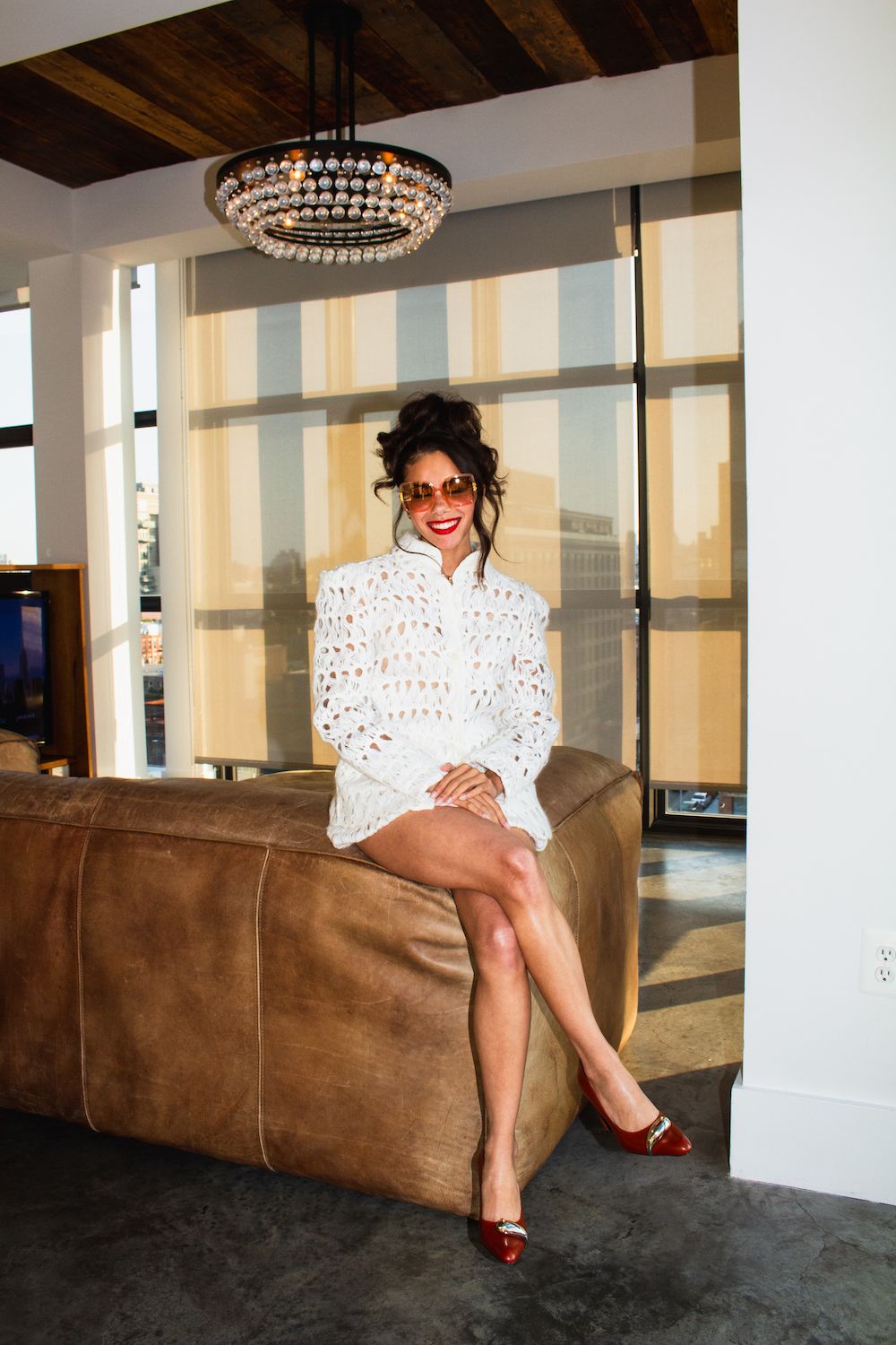 Exclusive: Antonia Gentry Gets Ready for Tory Burch Spring 2025 | Marie ...