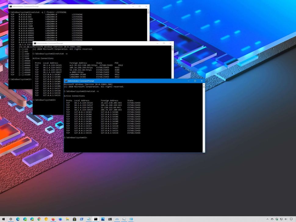 How to use netstat command on Windows 10 | Windows Central