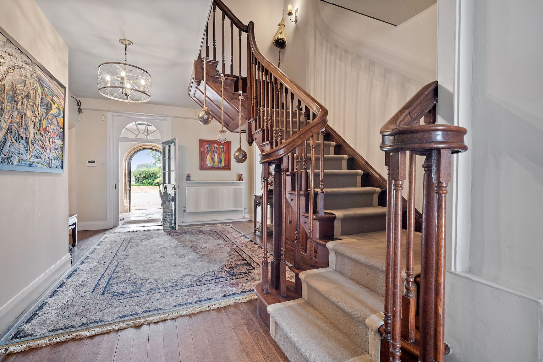 A Grade II-listed Dorset manor house where sweeping staircases and four ...