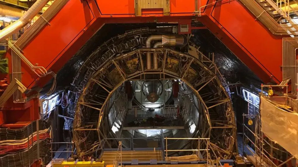 Large Hadron Collider finds 1st evidence of the heaviest antimatter ...