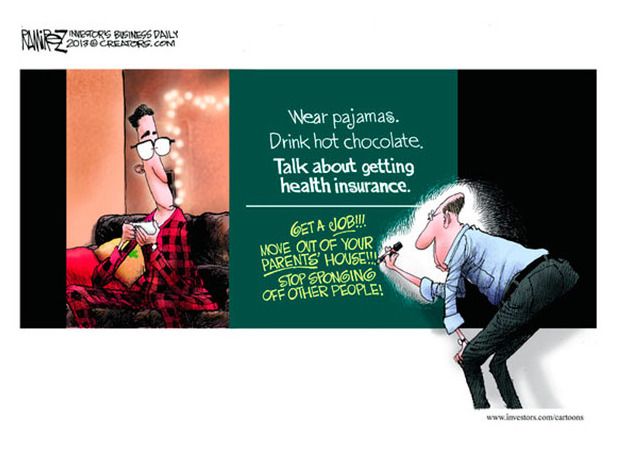 Editorial Cartoon Millenial Healthcare | The Week