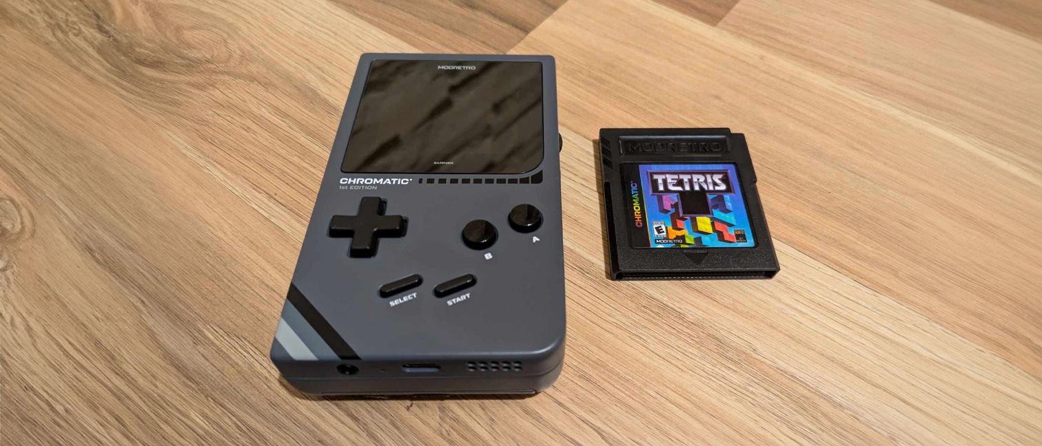 Modretro Chromatic review: a mostly pixel-perfect Game Boy console ...