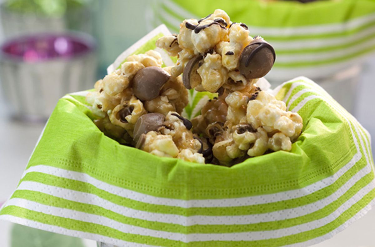 Maltesers popcorn balls | Dessert Recipes | GoodTo