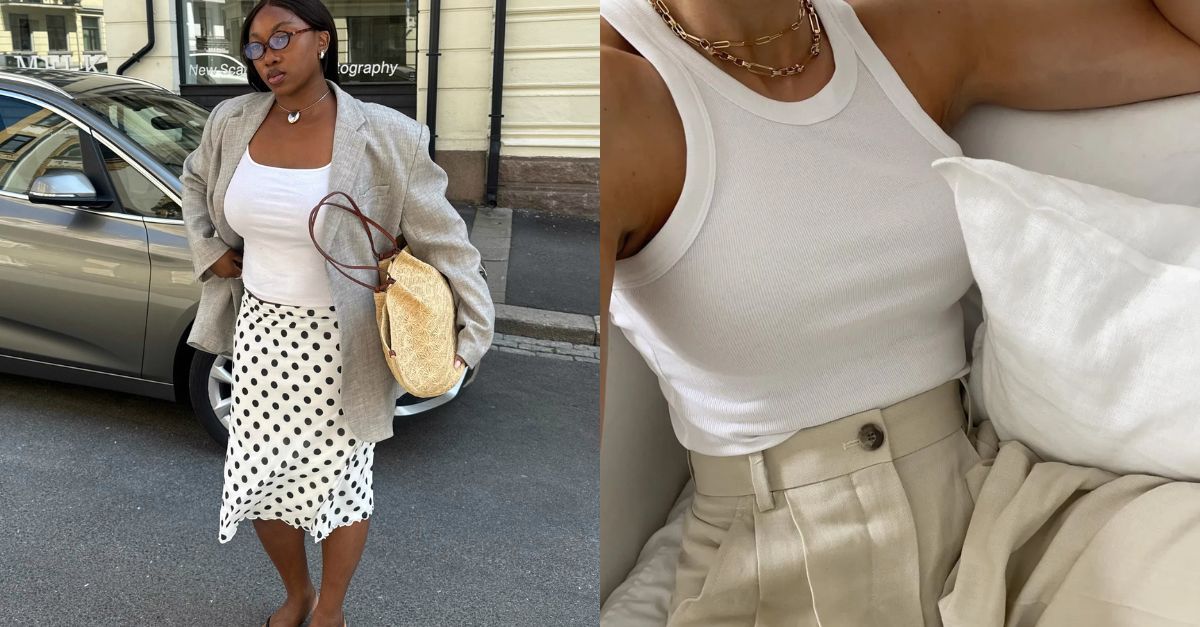 How to Style a Tank Top: 7 Easy Outfits to Try For Summer 2025 | Who ...