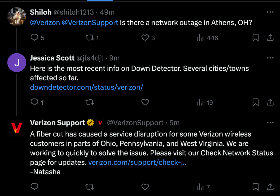 Verizon went down in parts of the US — live updates on latest outage ...