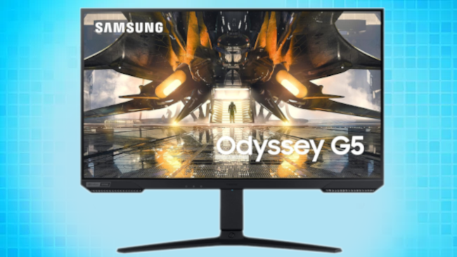 The Samsung Odyssey G50A 27-inch QHD IPS monitor is now just $255 at ...