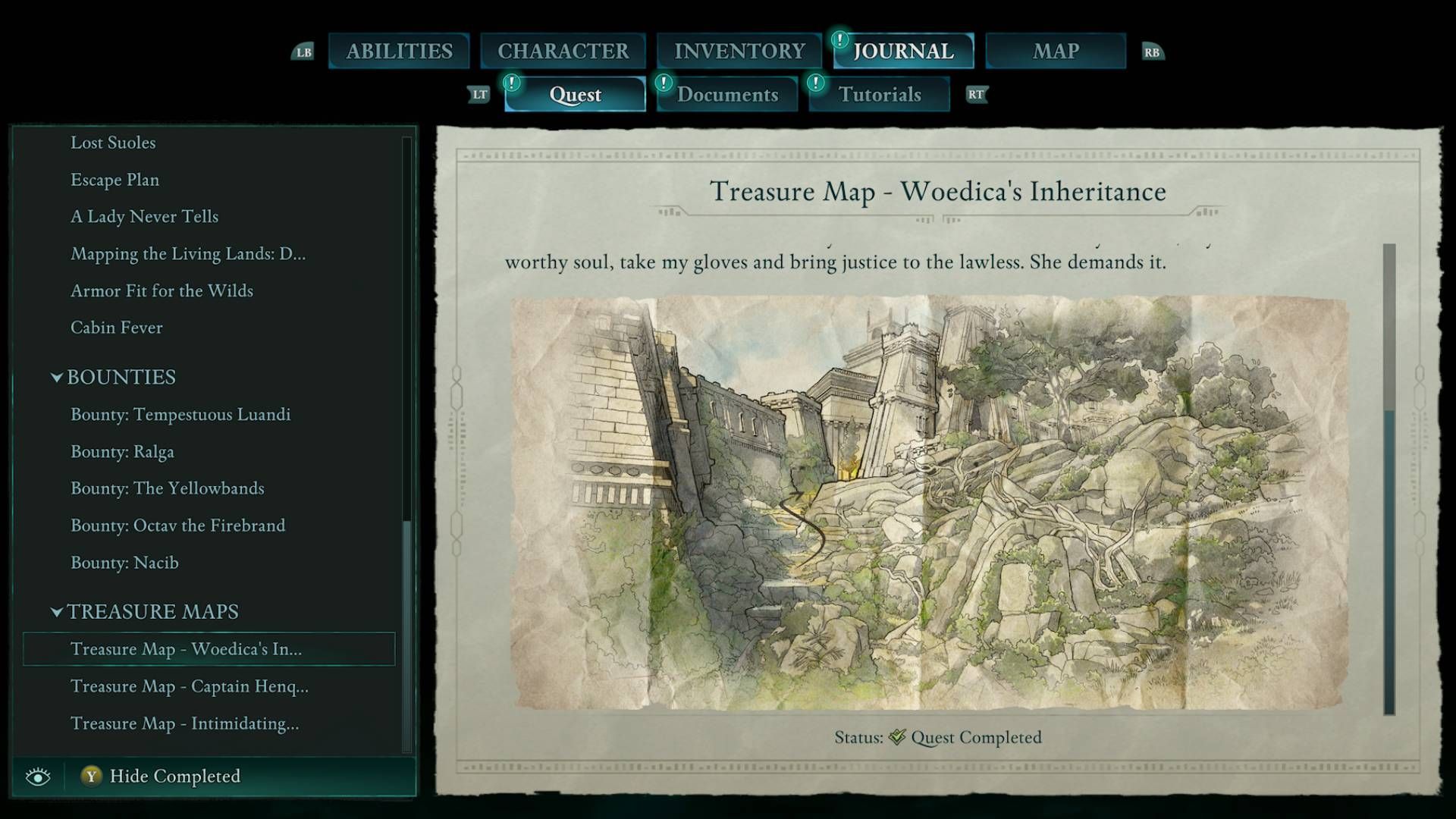 How to find the Woedica's Inheritance treasure in Avowed | GamesRadar+