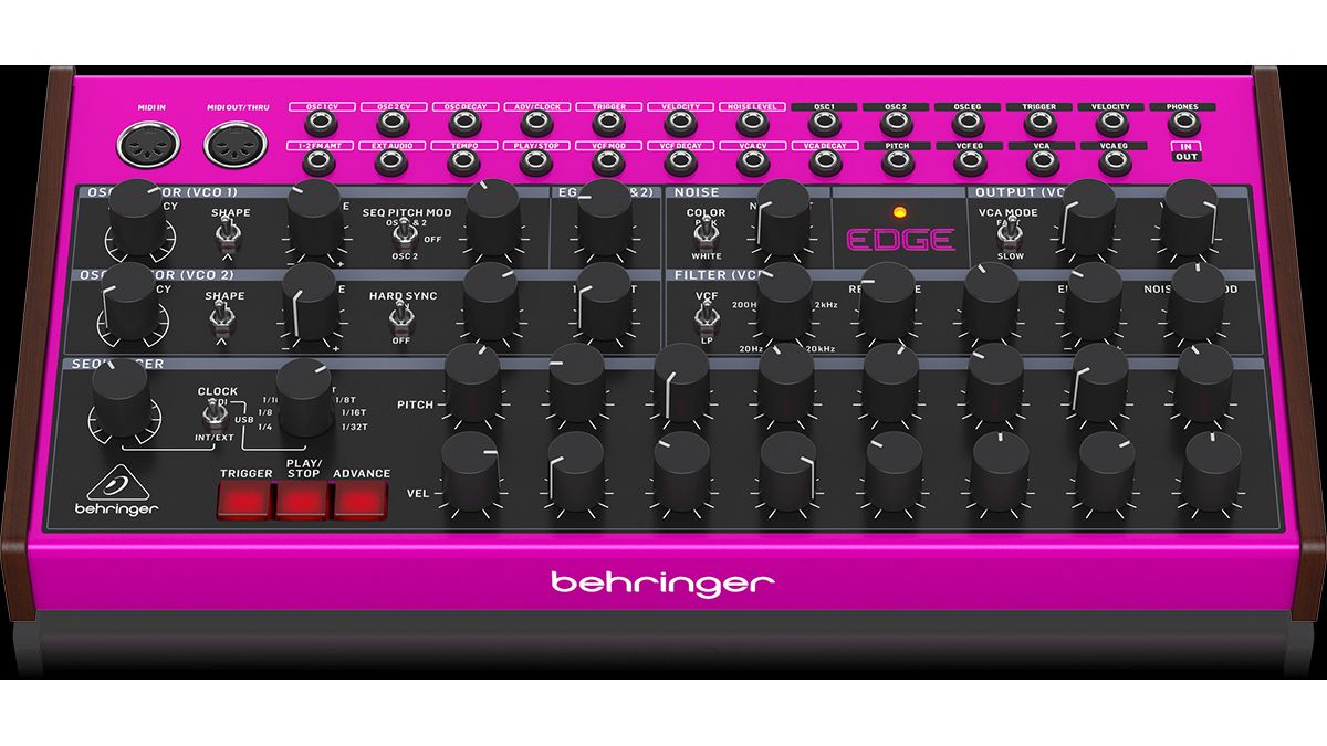 Behringer launches the Moog-esque Edge and Spice synths and hits back ...