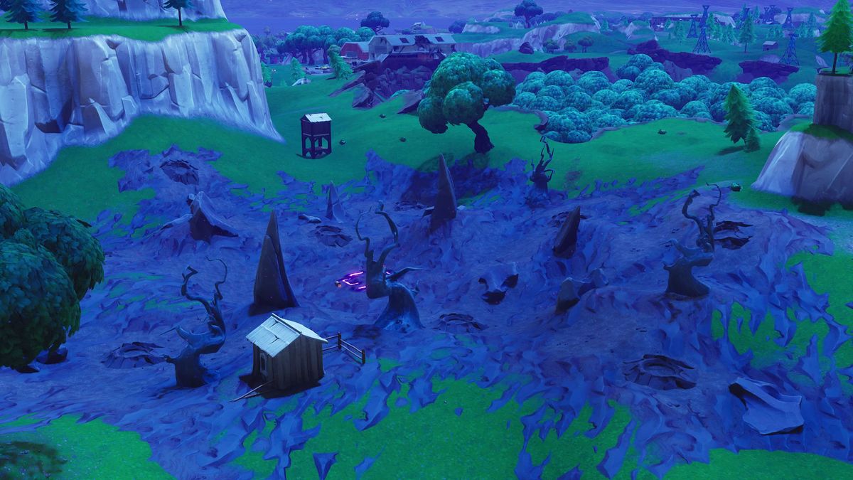 Fortnite Corrupted Areas - where to find them and how to visit them ...