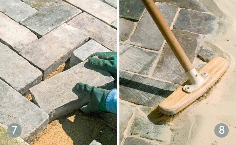 How to build a herringbone path | Real Homes