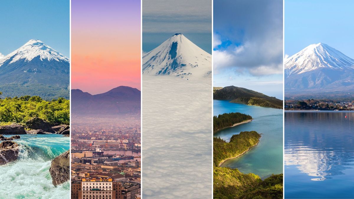 Enchanting places where volcanos dominate the skyline | Woman & Home