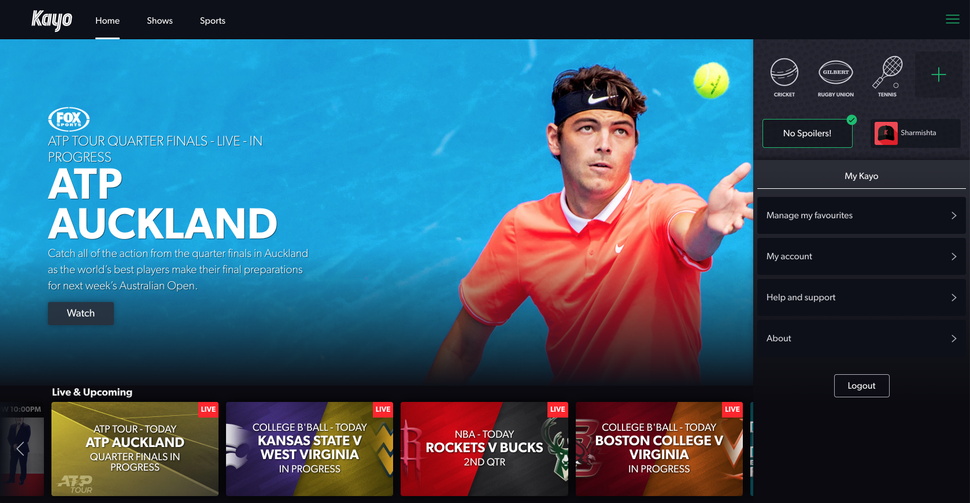 Kayo Sports review | TechRadar