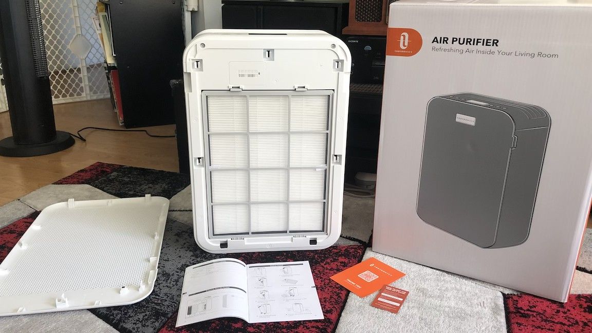 TaoTronics TT-AP003 Air Purifier Review: A front facing filter for the ...