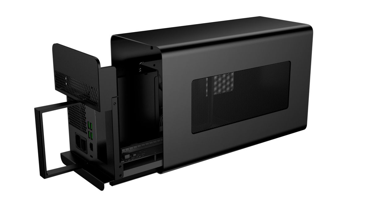 Razer Core X Chroma eGPU beefs up power supply and adds fancy lighting ...