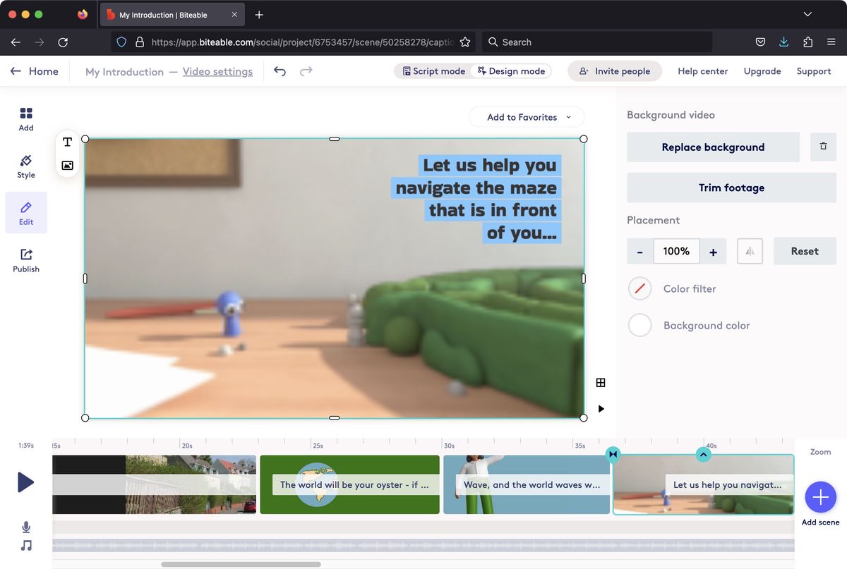 Biteable review | TechRadar