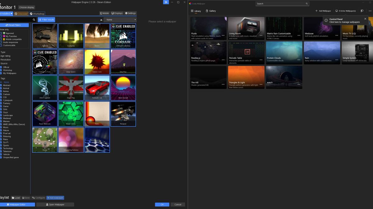 Wallpaper Engine vs. Lively Wallpaper: Can free be better? | Windows ...
