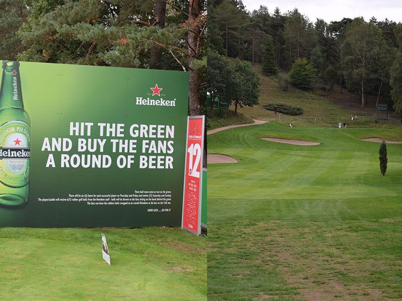 Free Beer For Fans If Players Drive 12th Green At Made In Denmark ...