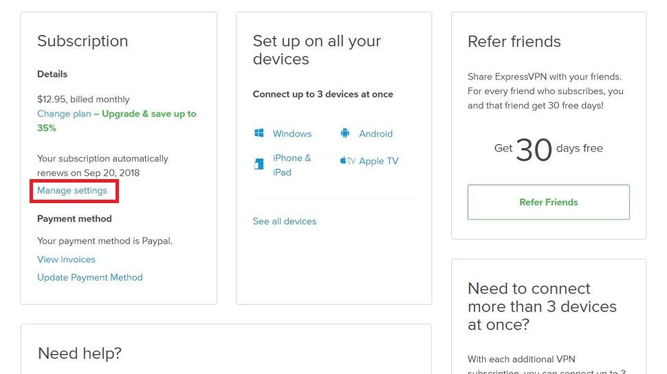 How to cancel your ExpressVPN subscription and get refunded | TechRadar