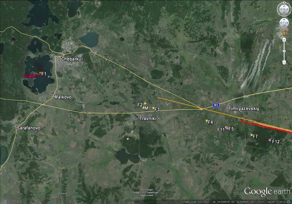 Photos: Russian Meteor Explosion of Feb. 15 | Space
