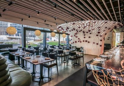 Roe restaurant review: coral-like interiors and culinary innovation ...