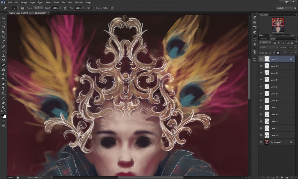 How to paint an atmospheric portrait in Photoshop | Creative Bloq