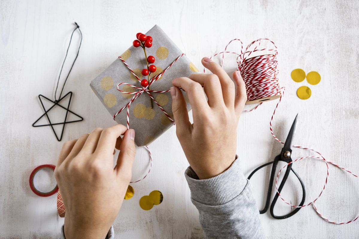 This ingenious present wrapping trick will change your life | Woman & Home