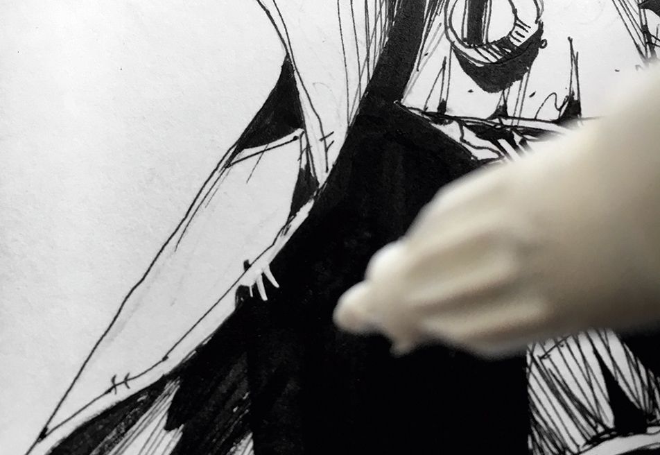 How to draw a character in pen and ink | Creative Bloq