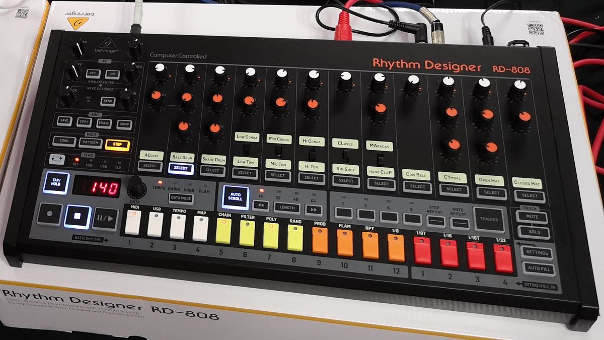 Superbooth 2019 video: Listen to 4 minutes of Behringer's RD-808 drum ...