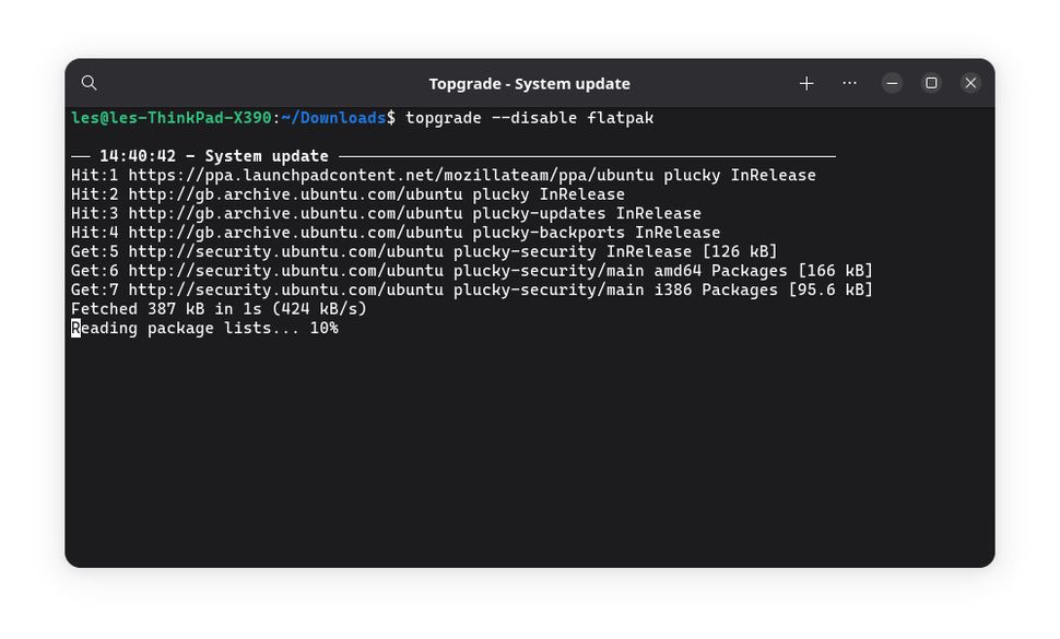I use one simple tool to update my Linux OS and all of its software in ...