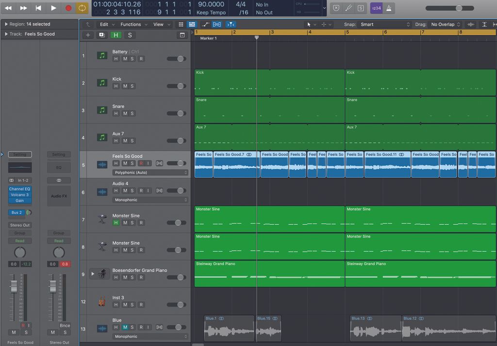 How to create a simple bassline in Logic Pro | MusicRadar