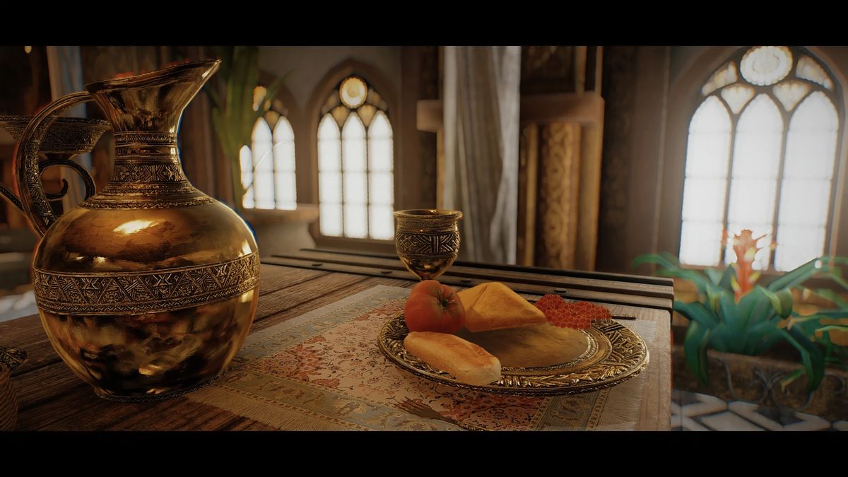 This Skyrim mod makes tableware so gloriously beautiful I can't stop ...