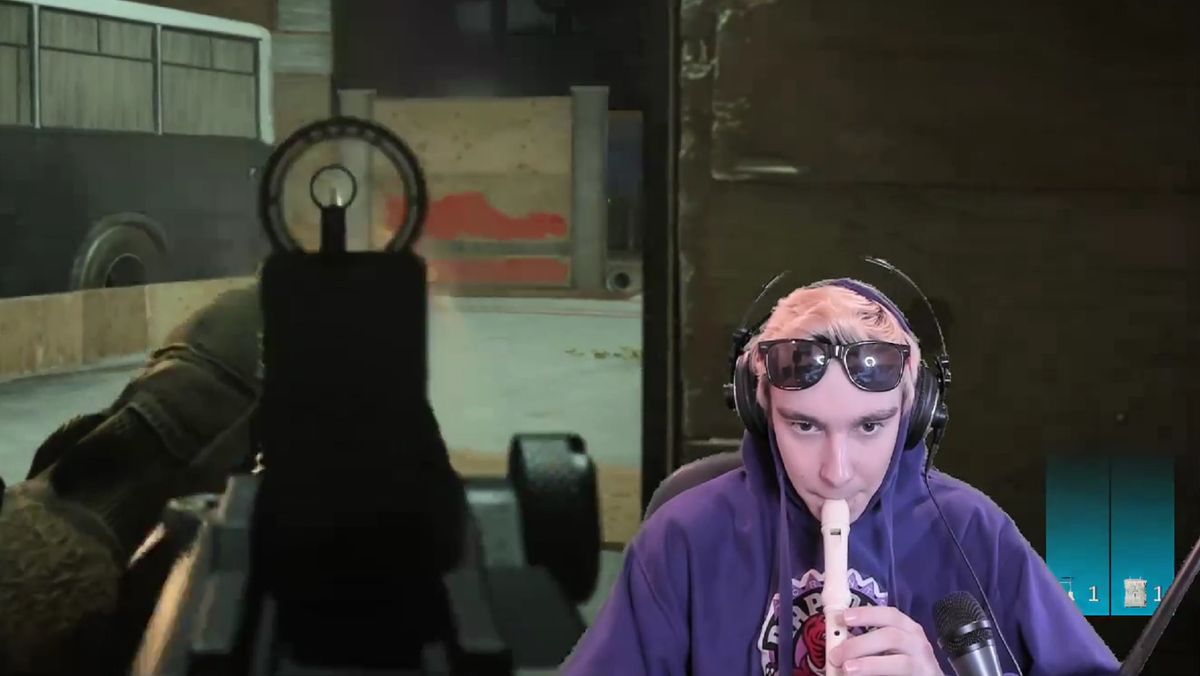 Call of Duty: Warzone streamer wins the gulag while playing a recorder ...