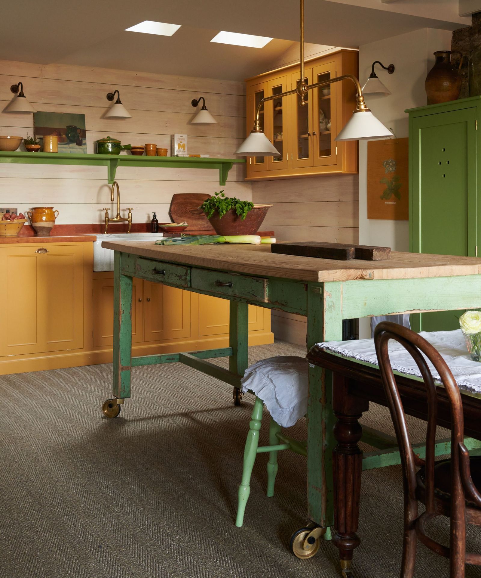 Are butcher's blocks the new way to create a kitchen island? | Homes ...