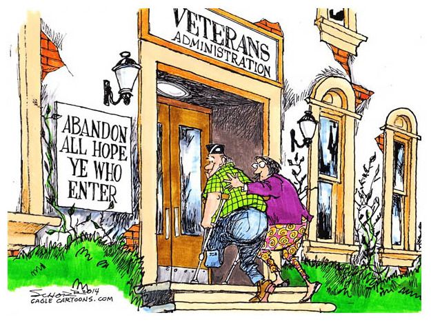 Political cartoon Veterans Affairs | The Week