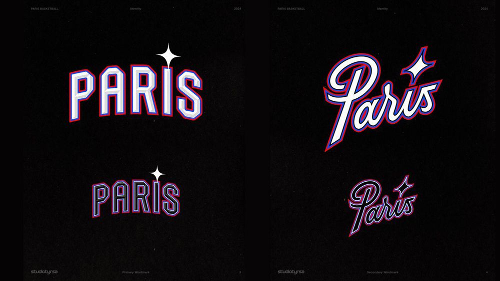 The new Paris Basketball logo is a luminous improvement | Creative Bloq